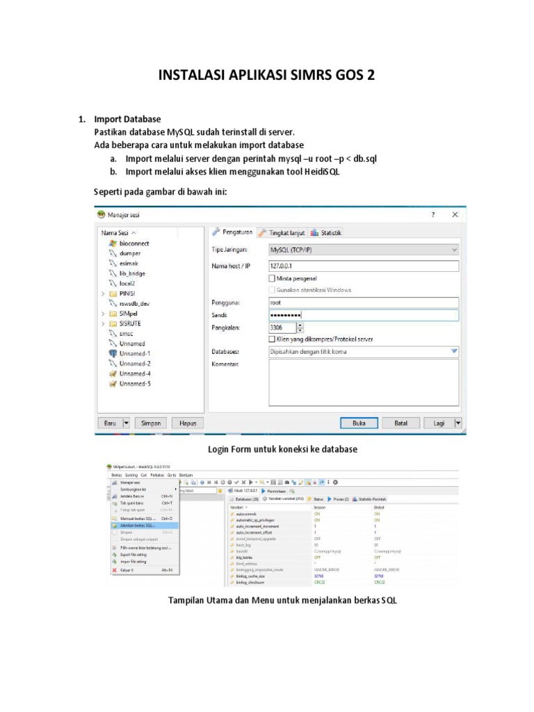 07 Instal Aplikasi Simrs Gos 2 | PDF