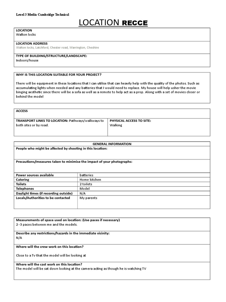 Location Recce Magazine Front Covers