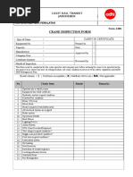 ROAD VIBRATORY ROLLER Daily Inspection Checklist | PDF