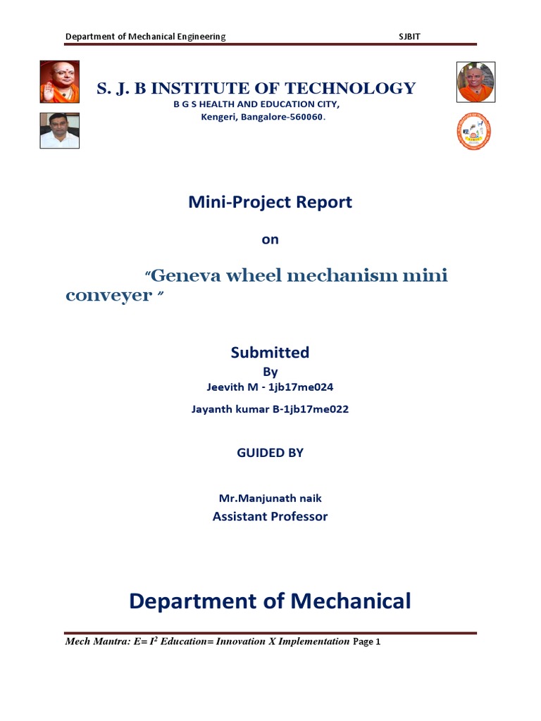 Mechanical Engineering Mini Projects