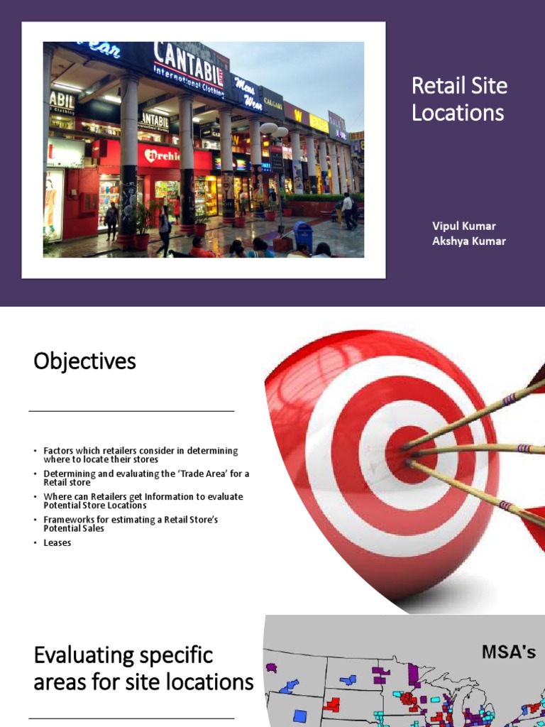 Chapter08 - Retail Site Locations | PDF | Retail | Lease