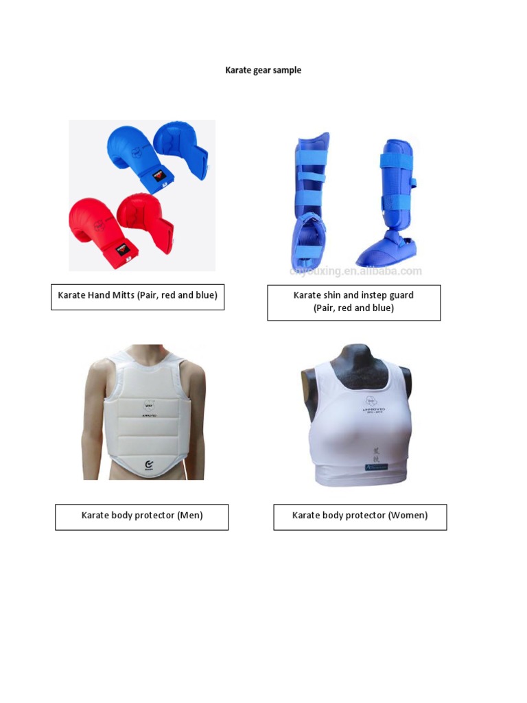 Karate Gear Sample | PDF