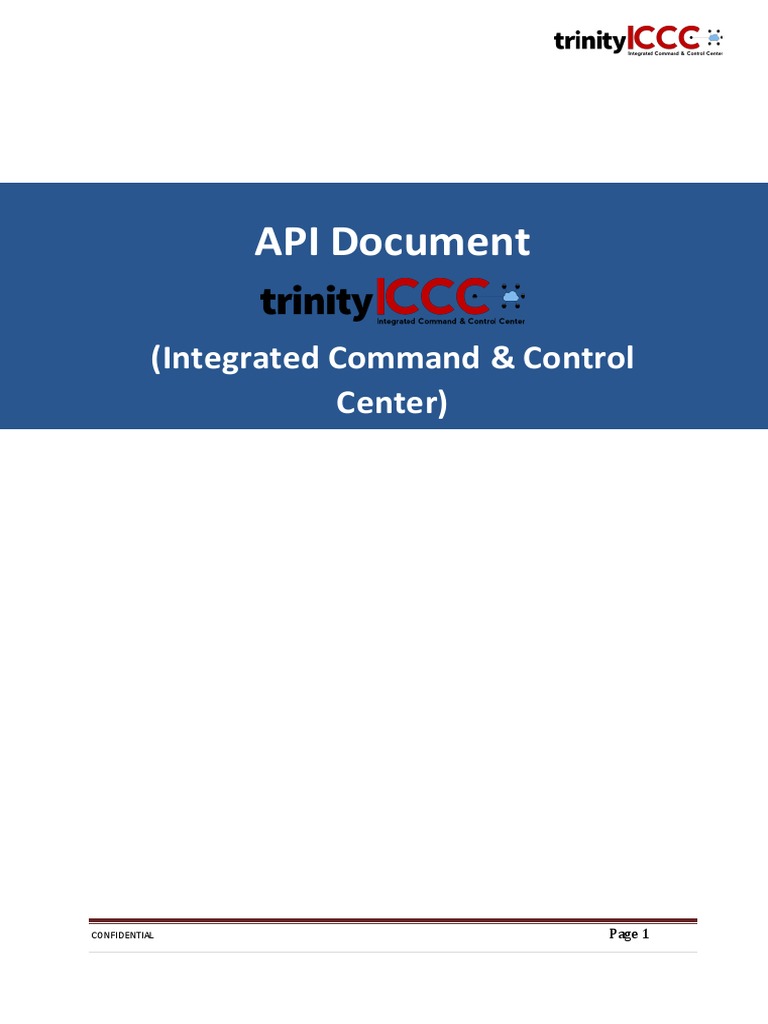 Trinity APIDocument | PDF | Hypertext Transfer Protocol | Json