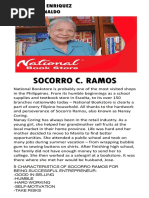 Socorro Ramos | PDF | Entrepreneurship | Philippines