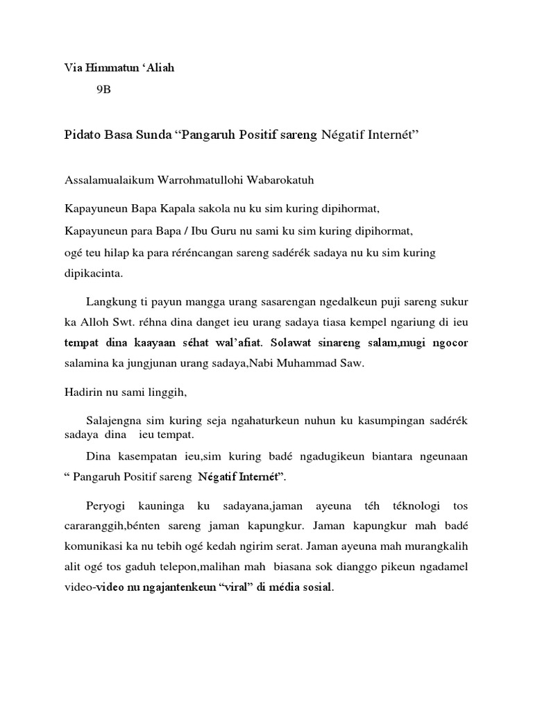 Biantara Sunda | PDF