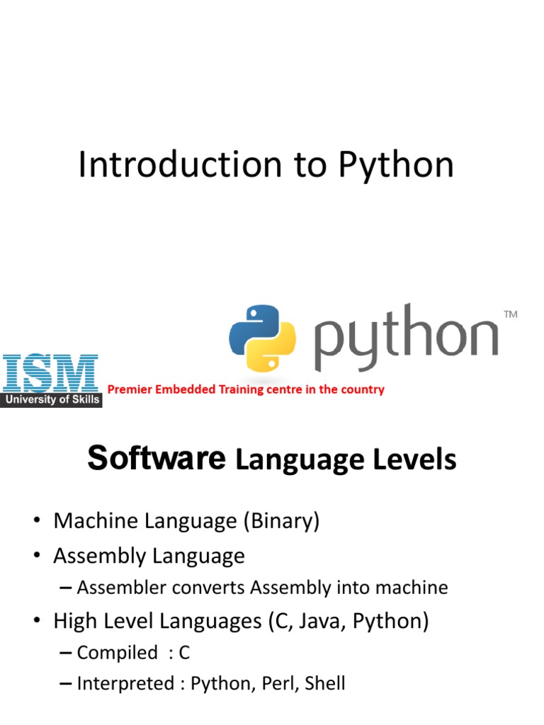 Python Day 1 | PDF | Python (Programming Language) | Integrated Development Environment