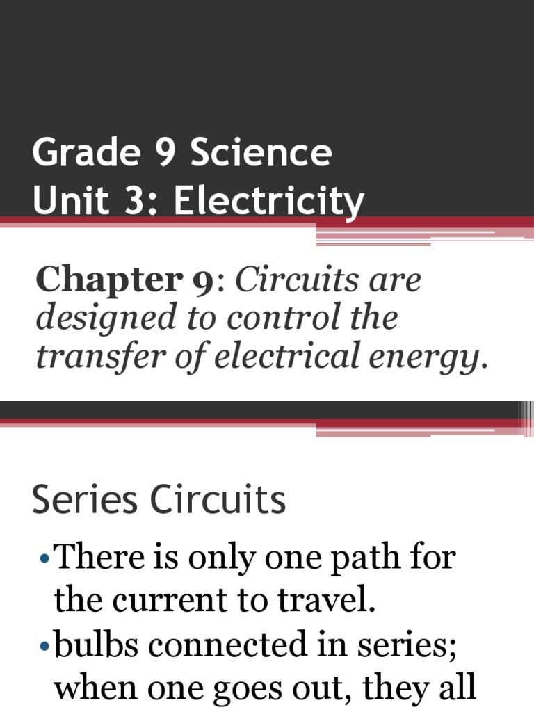 Notes 20171225225214 | PDF | Series And Parallel Circuits | Electric Power