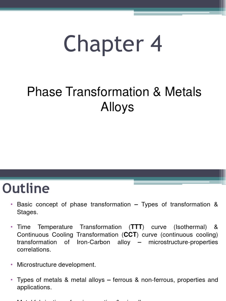 Phase Transformations in Metal Alloys | PDF | Heat Treating | Annealing ...