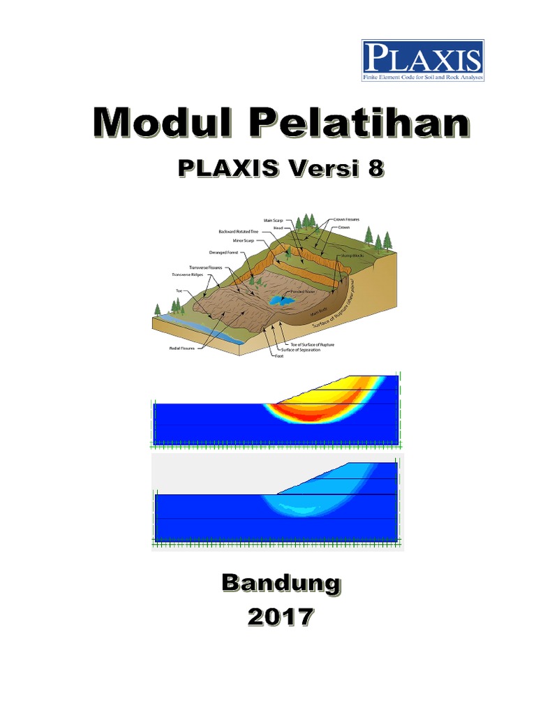 Modul Pelatihan Plaxis | PDF