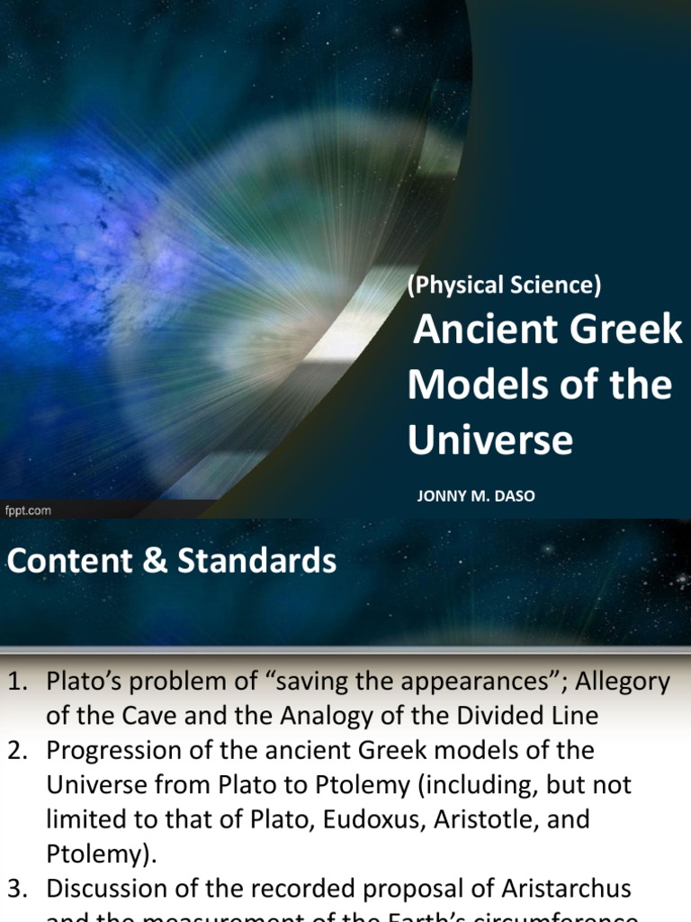 Ancient Greek Universe Models Explained | PDF | Universe | Ancient ...