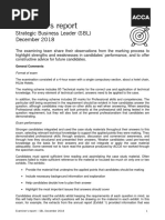 SBL Examiner's Report December 2024 | PDF | Performance Indicator ...