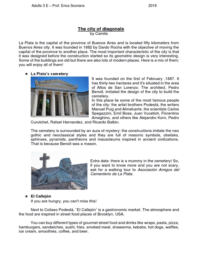 City Descriptions | PDF | Madrid | Rio De Janeiro