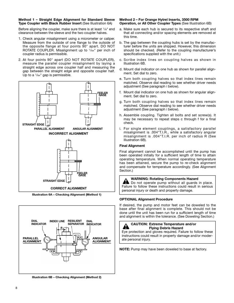 Incorrect Alignment: Feeler Gage | PDF | Mechanical Engineering ...