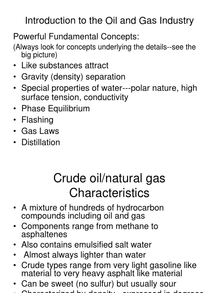 02.intro To Oil and Gas Industry | PDF | Natural Gas Processing ...