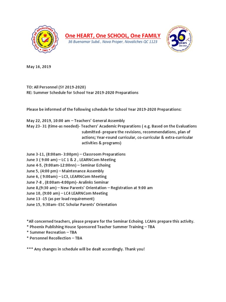 One Heart, One School, One Family: 36 Buenamar Subd., Nova Proper ...