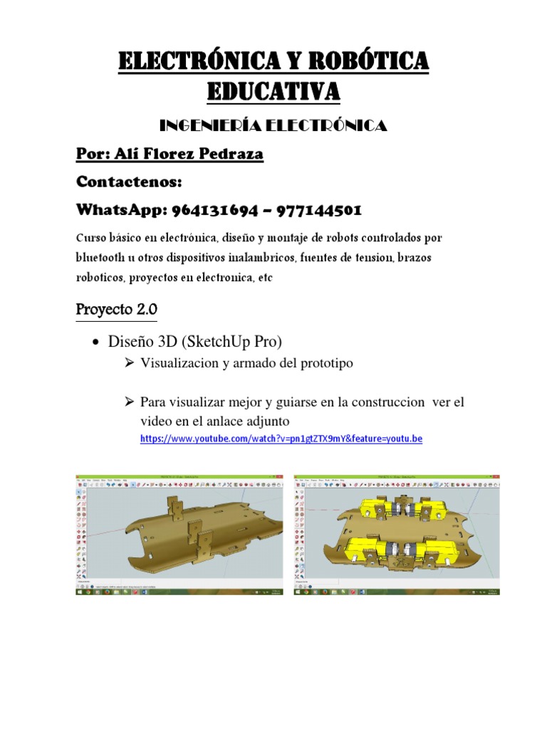 Guia Robot 4 Ruedas | PDF