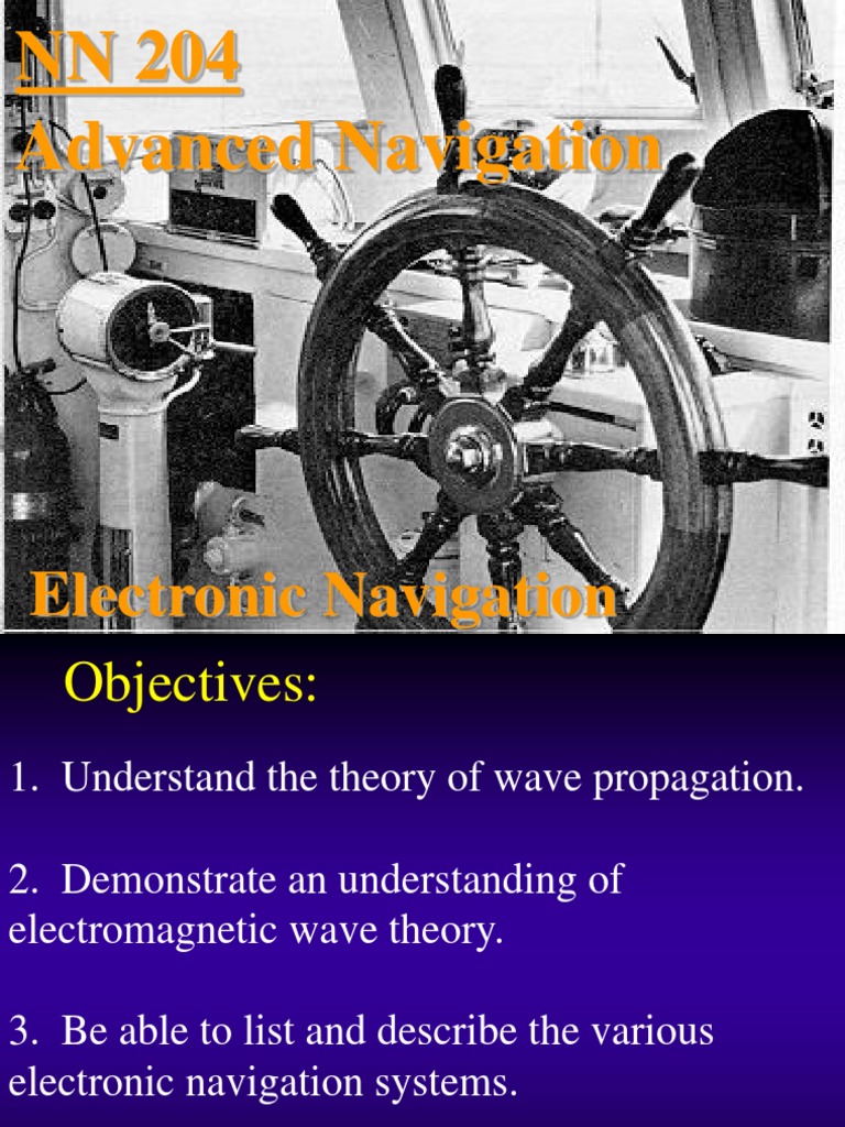 13 - Electronic Navigation | PDF | Navigation | Radio Wave