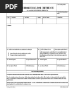 Authorized Release Certificate: Faa Form 8130-3, Airworthiness Approval ...