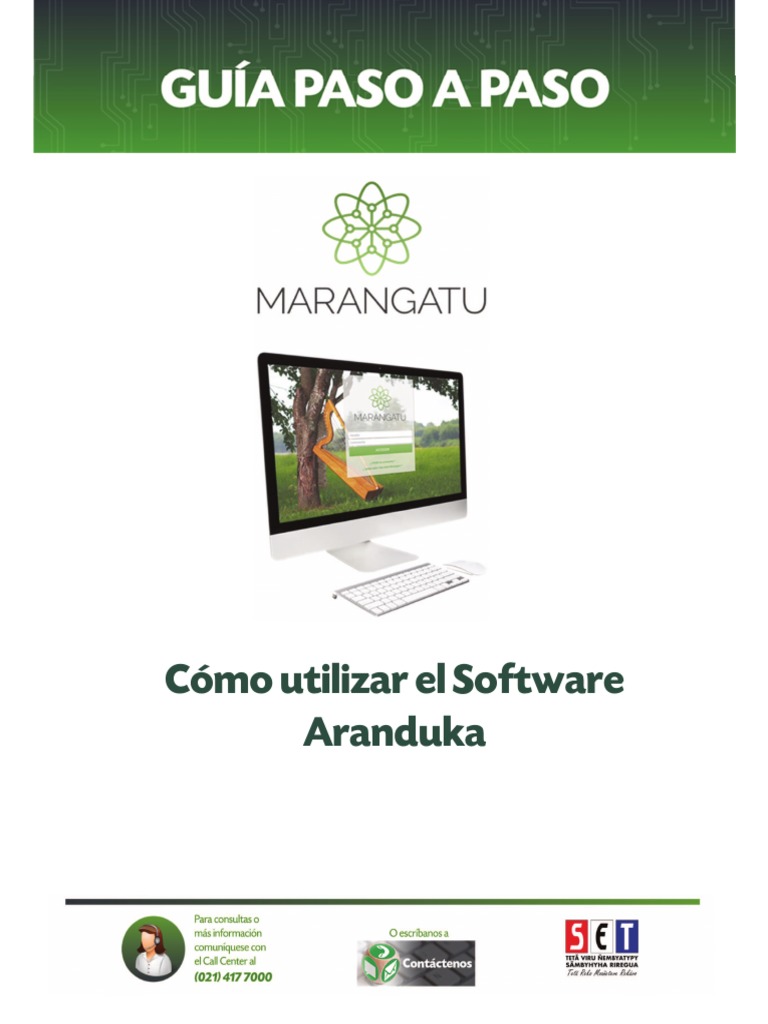 Guía Paso A Paso - Como Utilizar El Software Aranduka | PDF | Archivo ...