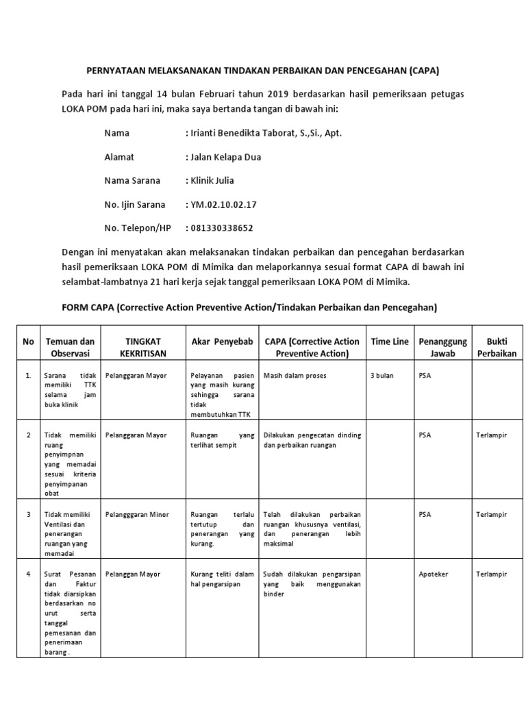 Surat Pesanan Mengandung Prekursor Farmasi | PDF