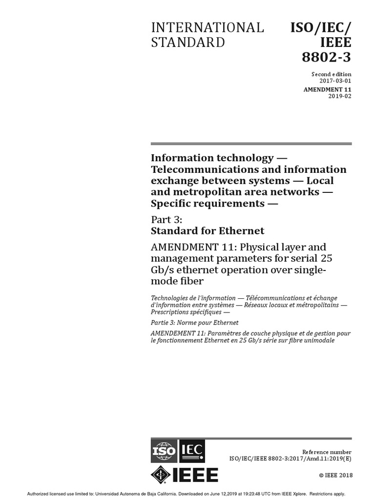 Information Technology Telecommunications and Information Exchange ...