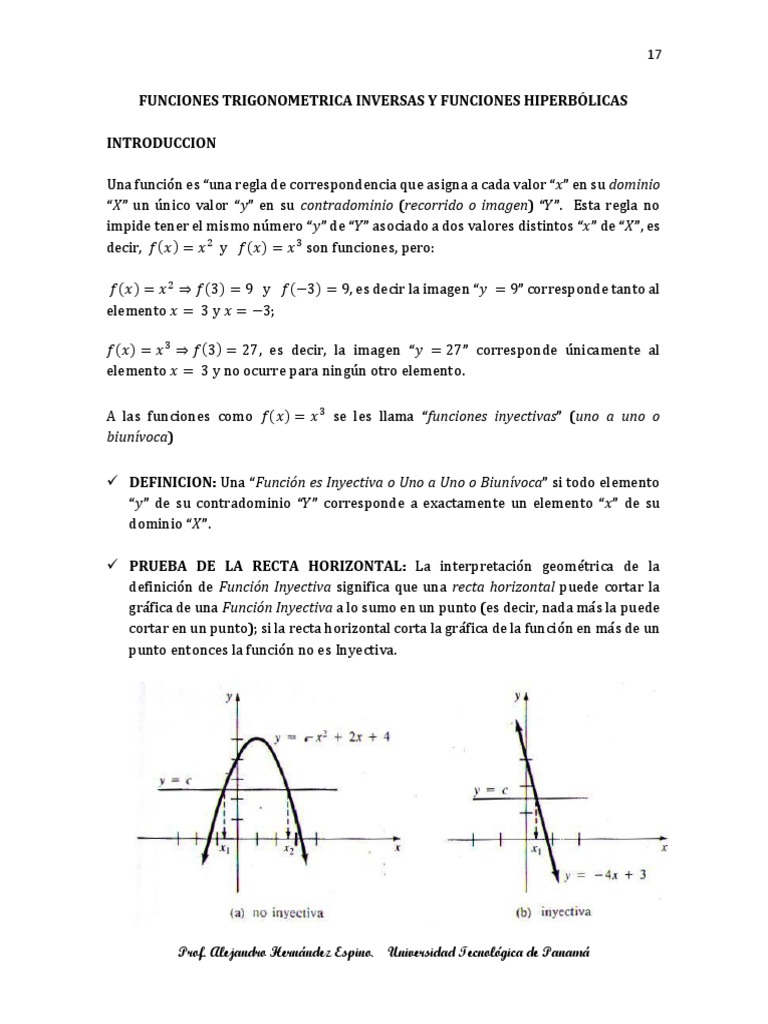 Funciones Inversas (12 PT) | Descargar gratis PDF | Función ...