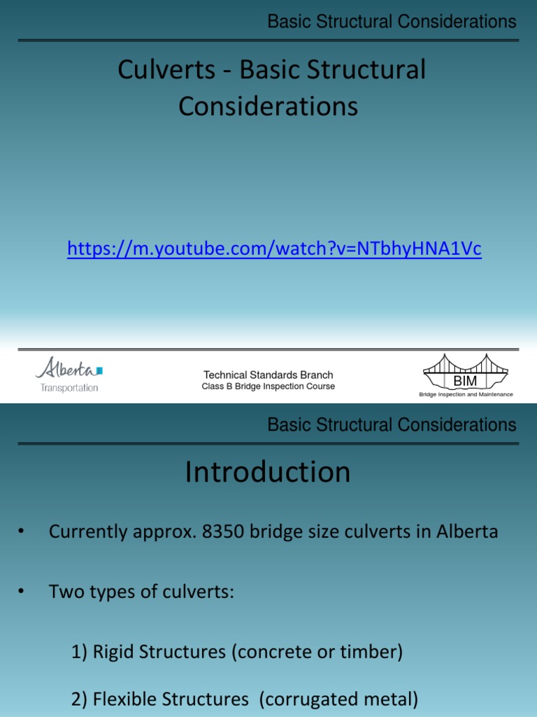 17 - Culvert Basic Structural Considerations - May 2018 | PDF ...