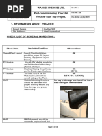 Substation Inspection Checklist | PDF | Power Engineering | Components
