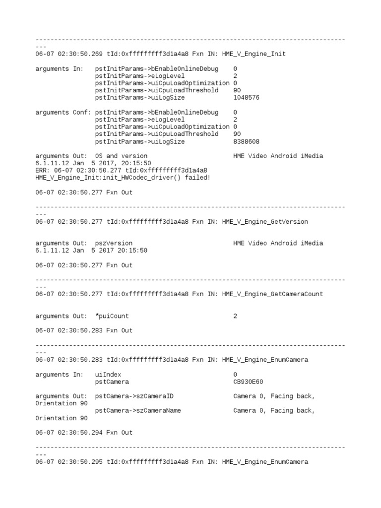 Hme V Log Api | PDF | Embedded Linux Distributions | Mobile Linux