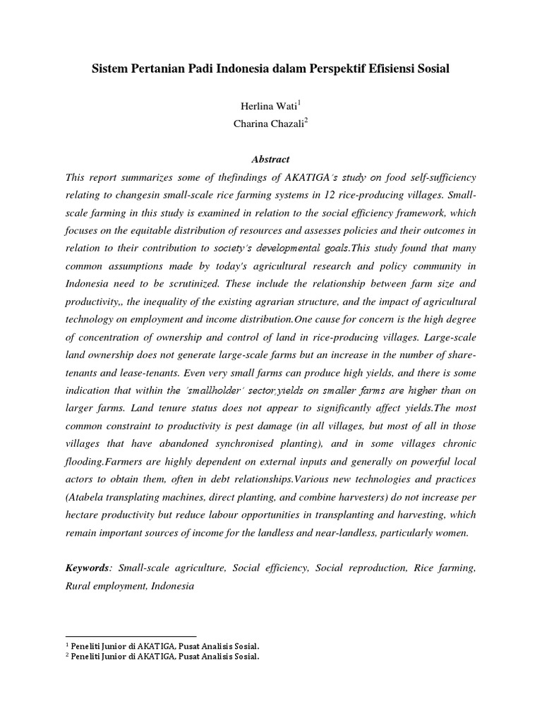 Pertanian Padi | PDF | Farms | Agriculture