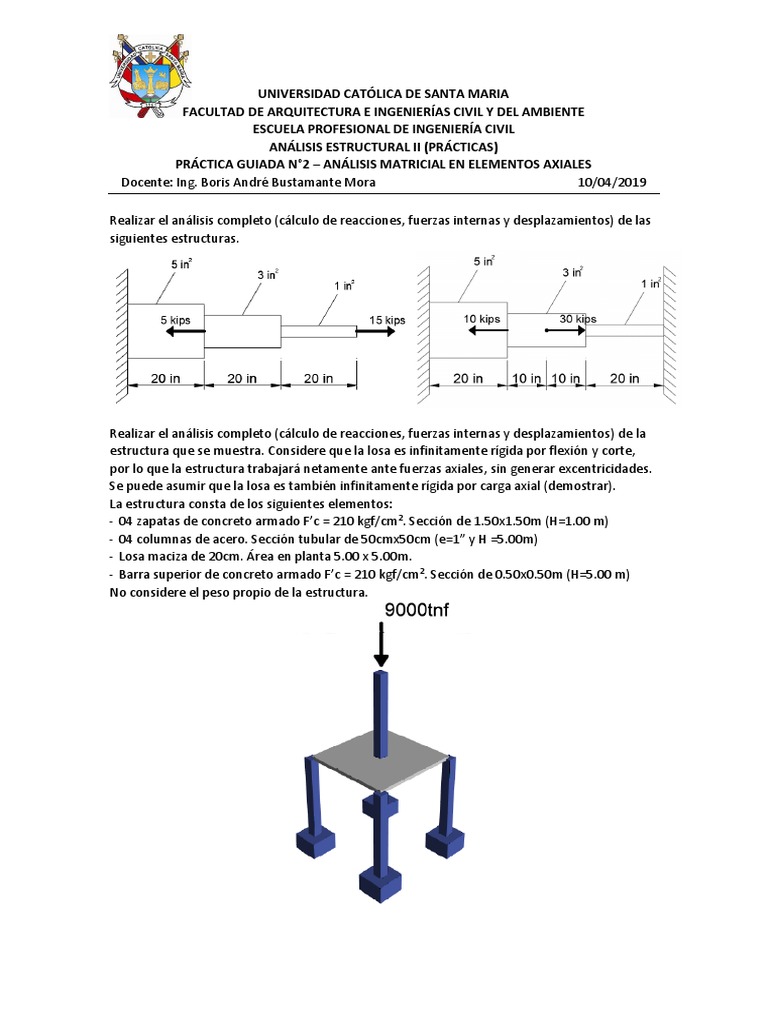 PRACTICA Nº2- Matrices en Barras