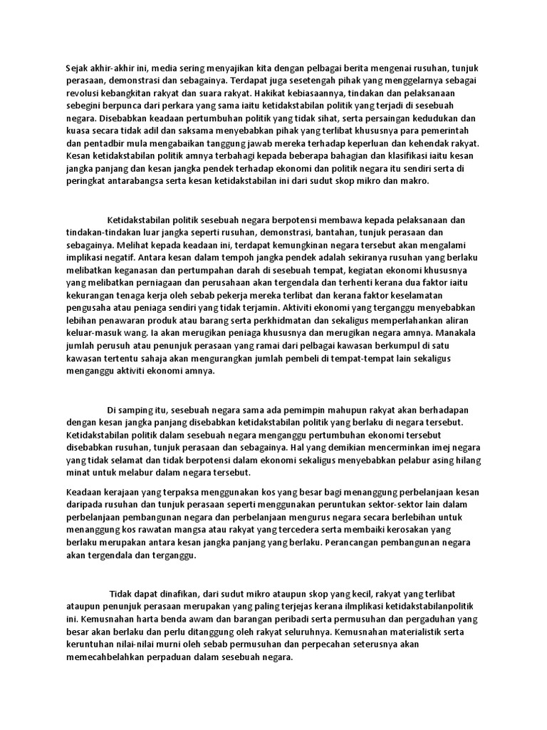 Contoh Esei Pa | PDF