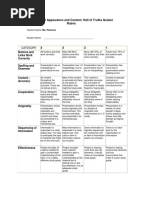 Radio Broadcast Rubrics | PDF | Broadcasting | Communication
