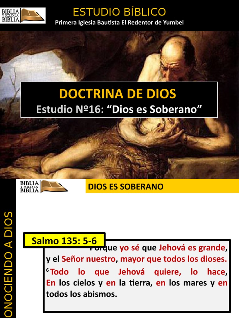Discipulado #16 Dios Es Soberano | PDF | Adán y Eva | Oración