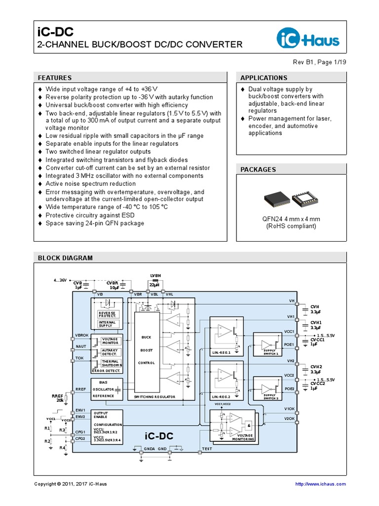 DC Datasheet B1en | PDF | Electrical Components | Physical Quantities