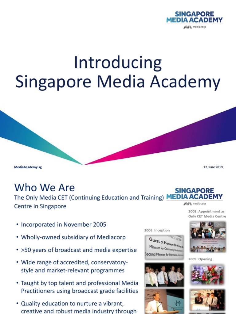 PDC Prospectus by Singapore Media Academy | PDF | Singapore | World ...