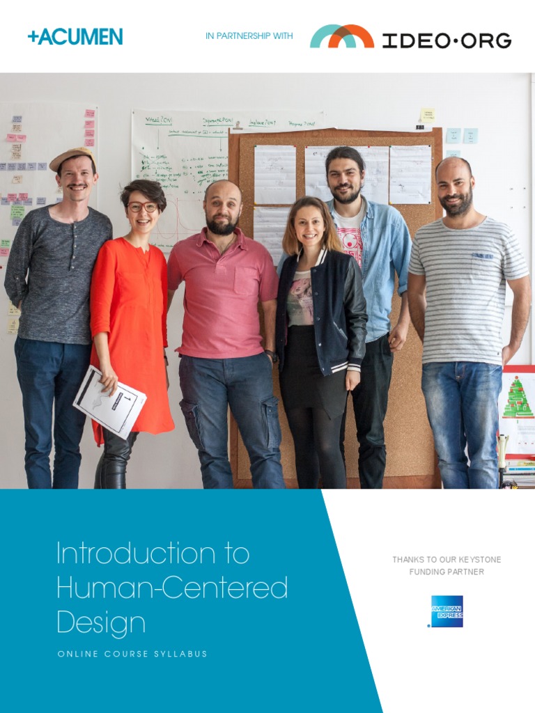 Intro To Human-Centered Design Syllabus PDF | PDF | Design | Innovation