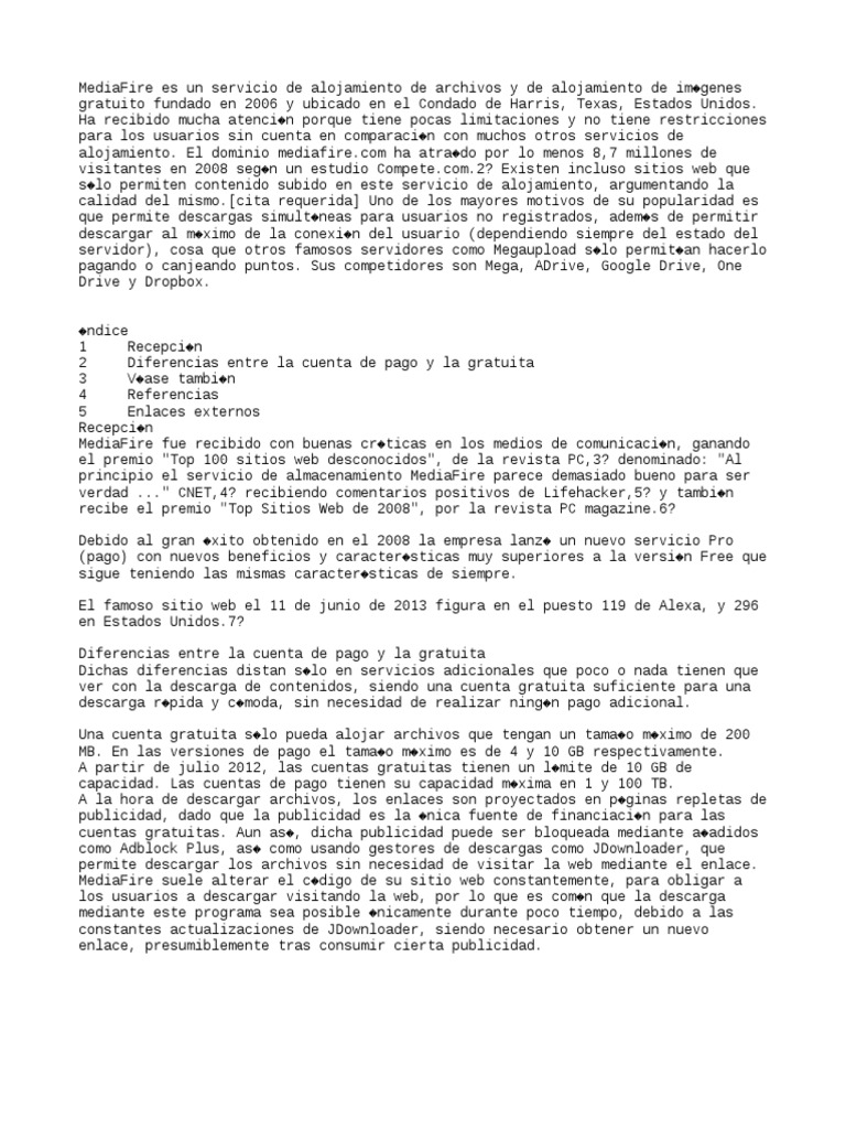 Mediafire Wiki | PDF | Software utilitario | Red mundial