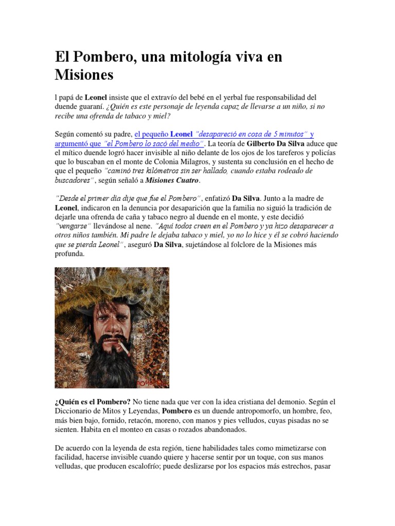 El Pombero | PDF