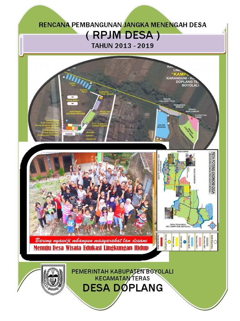 RPJM Desa Doplang 2013 2019 | PDF