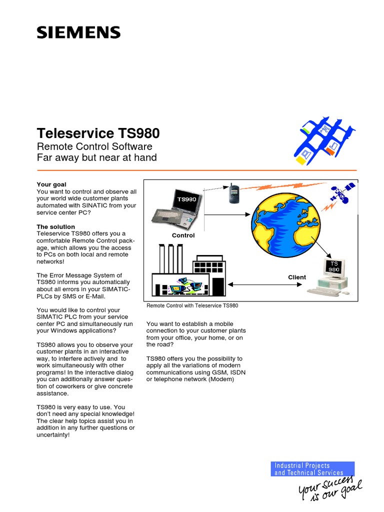 Teleservice TS980: Remote Control Software Far Away But Near at Hand ...