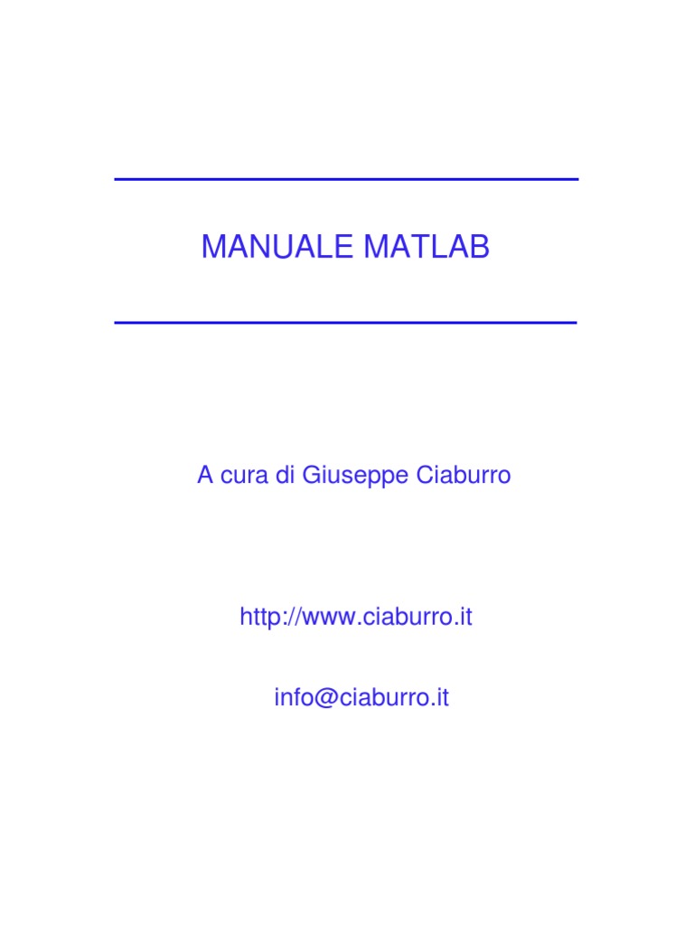 Matlab | PDF