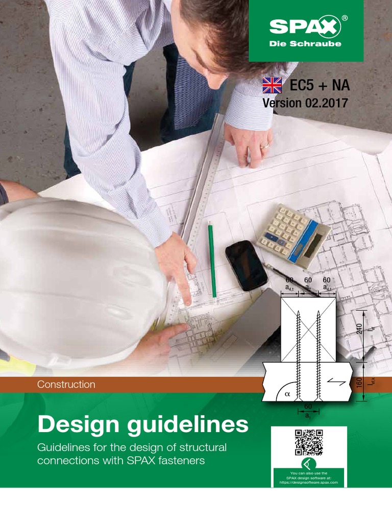 SPAX - Design - Guide - ETA and EC5 | PDF | Screw | Yield (Engineering)