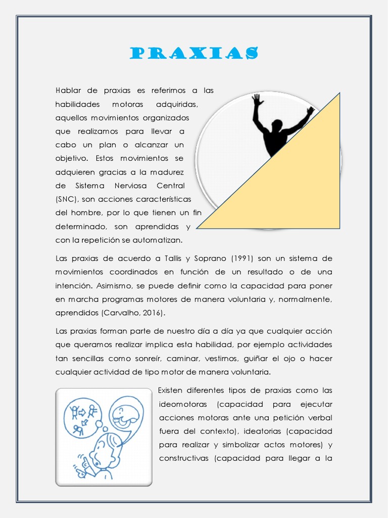 Definición de Praxias | PDF | Cerebro | Hemisferio cerebral