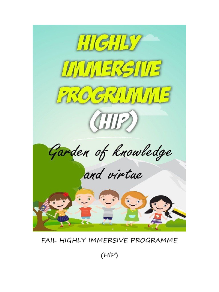 Fail Highly Immersive Programme (HIP) | PDF