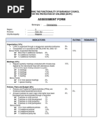 LCPC Assessment Form 001 B | PDF | Economies