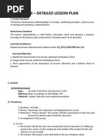 Lesson Plan in Accounting 2.3 | PDF | Debits And Credits | Teaching