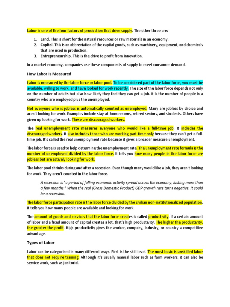 Job Market | PDF | Unemployment | Social Science