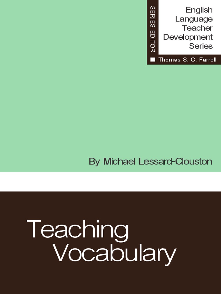 Teaching Vocabulary PDF | PDF | Vocabulary | English Language