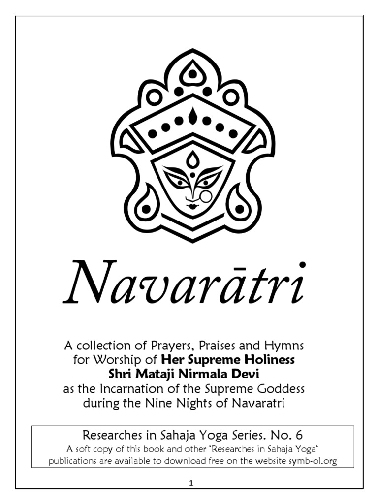 Navaratri Prayers and Hymns Collection | PDF | Devi | Sri
